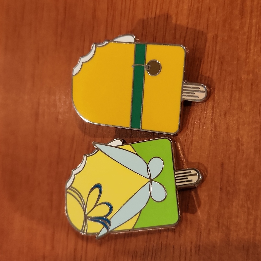 Bundle Tinkerbell & Pluto Ice Cream Disney Pin - Gem